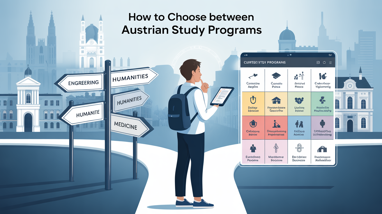 How to Choose Between Different Austrian Study Programs